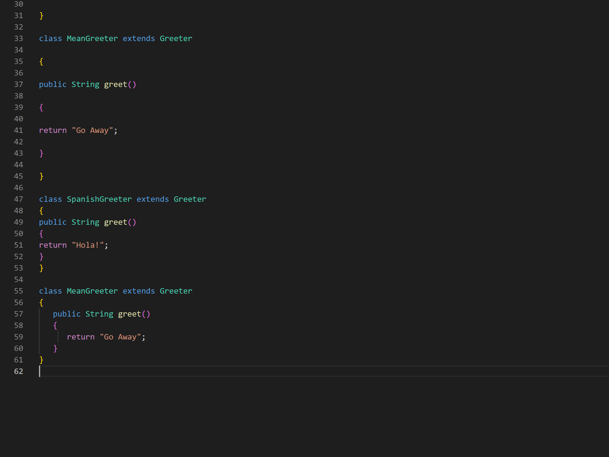 94 Overriding Methods Coding Exercise In The 