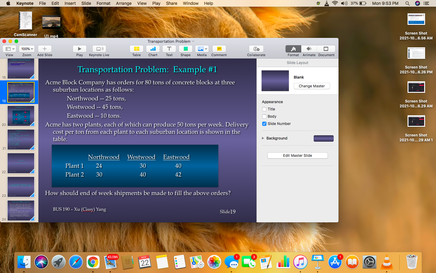Solved Keynote File Edit Insert Slide Format Arrange View | Chegg.com