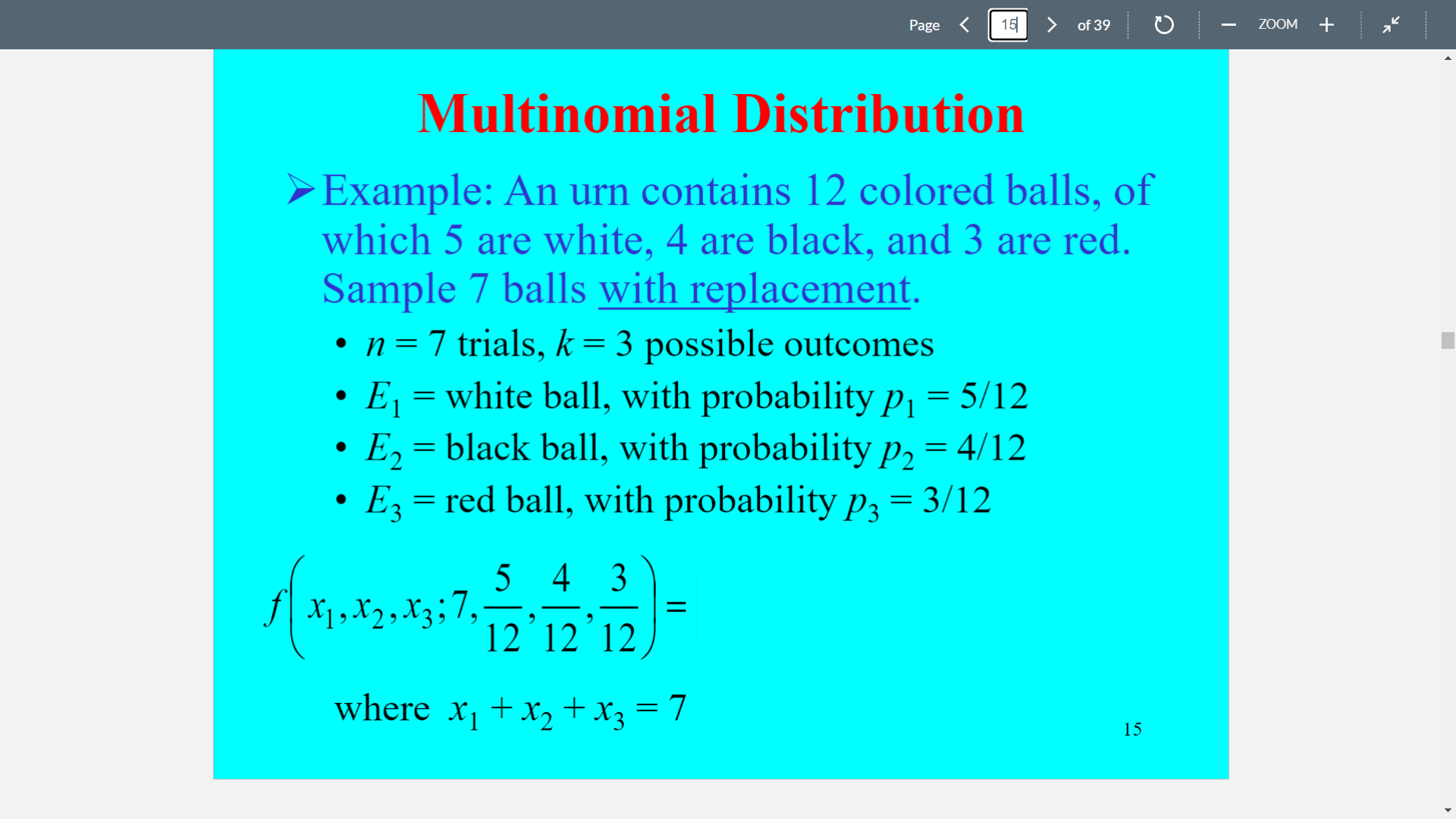 Solved Binomial Distribution Example: Count \# of defectives | Chegg.com