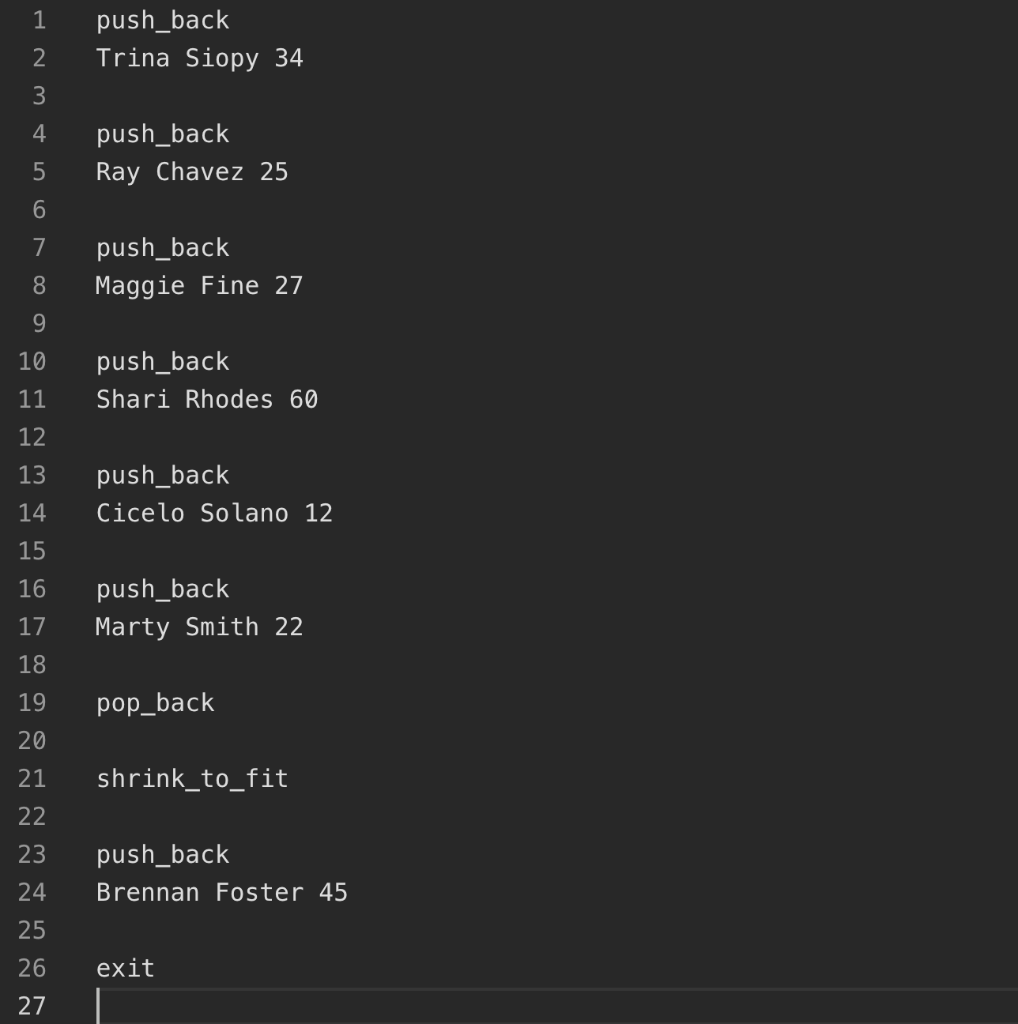3 Program 1 - Many Records In this program, you will | Chegg.com