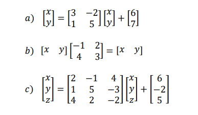Solved Use the properties of matrix operations to write the | Chegg.com