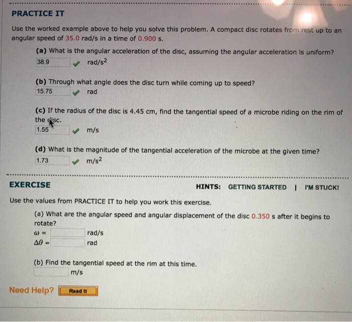 Solved PRACTICE IT Use the worked example above to help you | Chegg.com