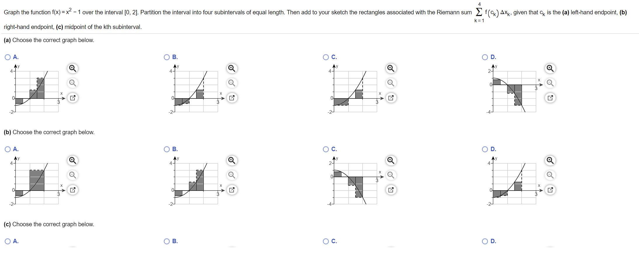 Solved 4 Graph The Function F x X2 1 Over The Interval Chegg