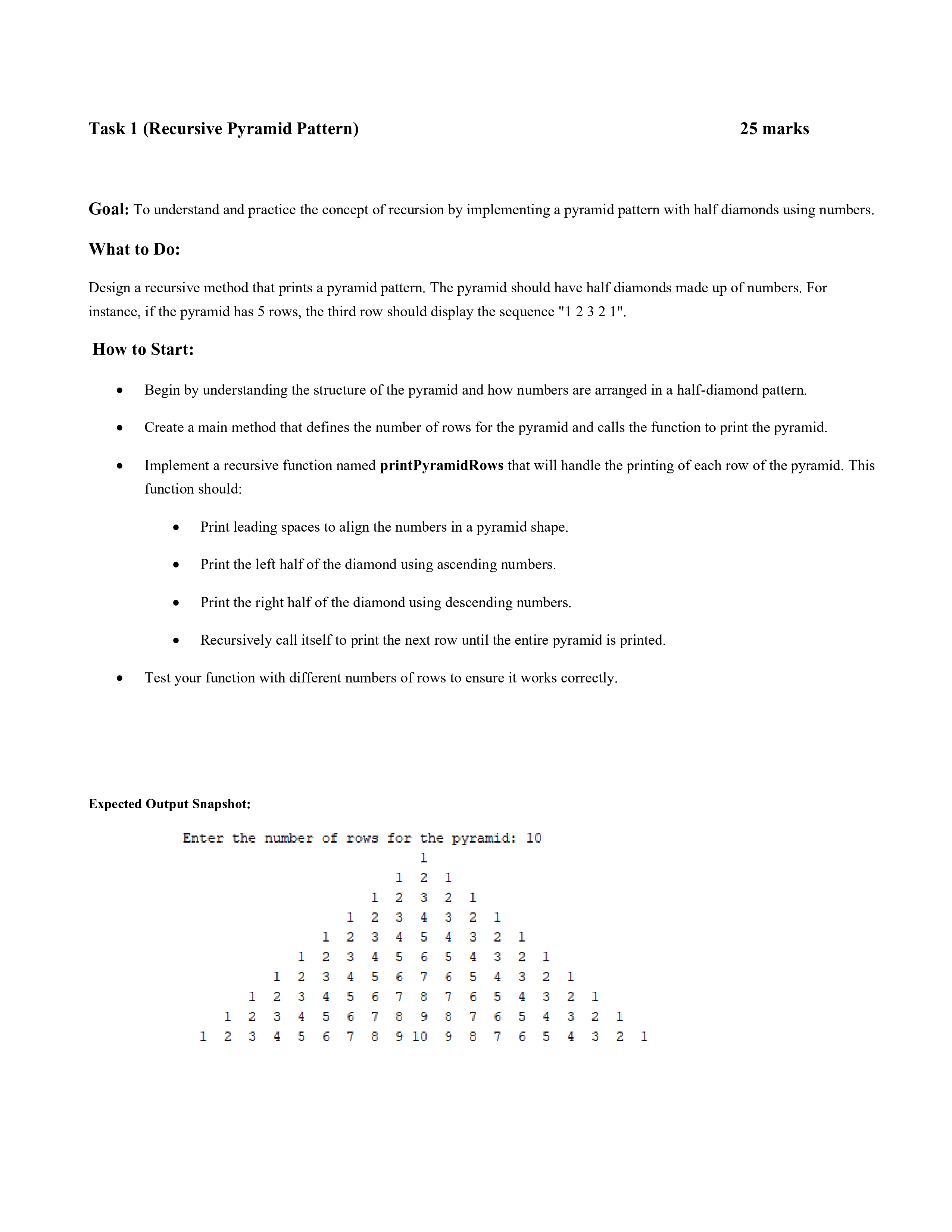 Solved Goal: To understand and practice the concept of | Chegg.com