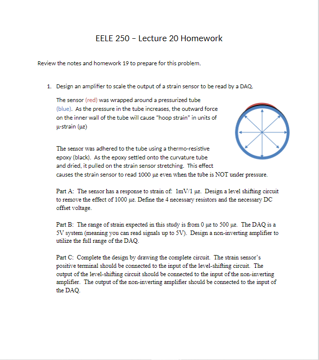Solved EELE 250 - Lecture 20 Homework Review the notes and | Chegg.com