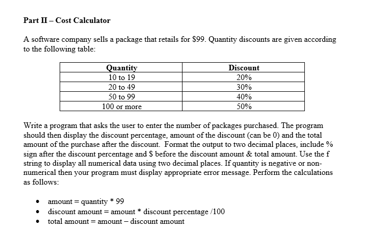 Solved A software company sells a package that retails for | Chegg.com