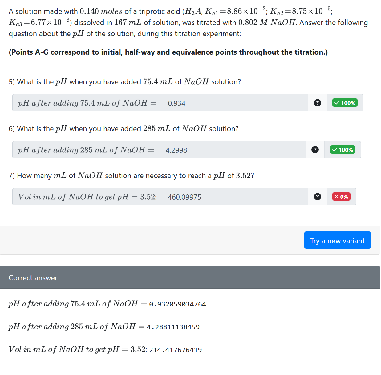 Solved I Need Help With Question 3 The Correct Answers Had