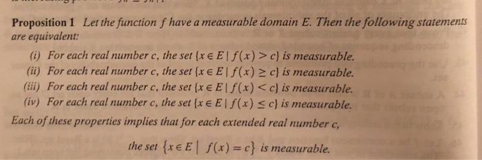 Solved 8. (Borel measurability) A function f is said to be | Chegg.com