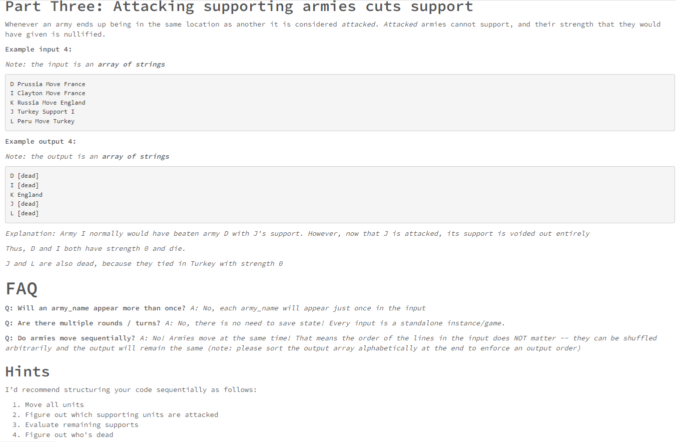 Solved Problem Statement Your goal is to simulate Actions in | Chegg.com