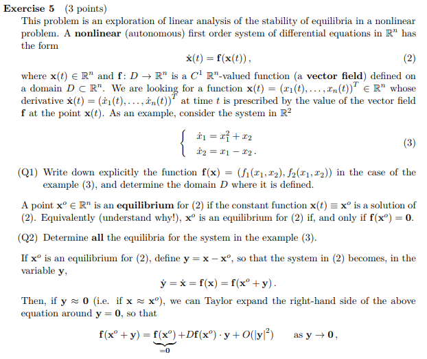 Solved Exercise 5 (3 points) This problem is an exploration | Chegg.com