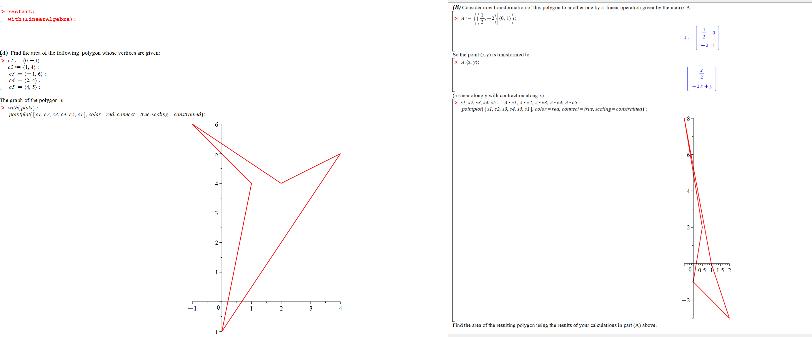 Solved pLEASE SOLVE USING MAPLE SOFTWARE (B) ﻿Consider now | Chegg.com