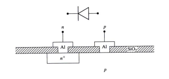 Solved A cross-sectional view of simple pn junction diode | Chegg.com