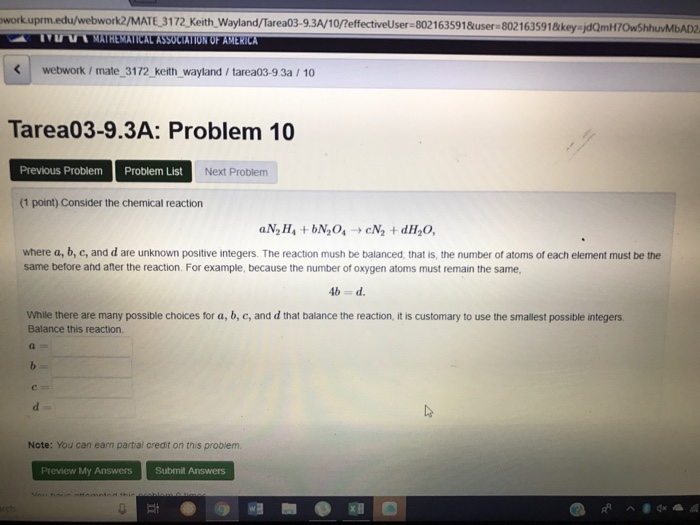Solved work.uprm.edu/webwork2/MATE 3172 Keith | Chegg.com
