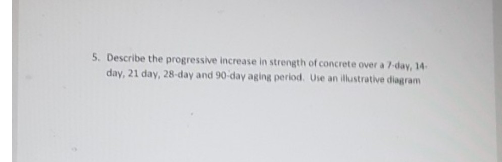 Solved 5. Describe the progressive increase in strength of | Chegg.com