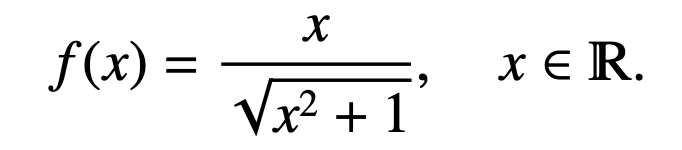 Solved Consider f: R ->R, f(x)=xx2+12,xinR. Determine f (R) | Chegg.com Solved Consider f: R ->R, f(x)=xx2+12,xinR. Determine f (R) | Chegg.com