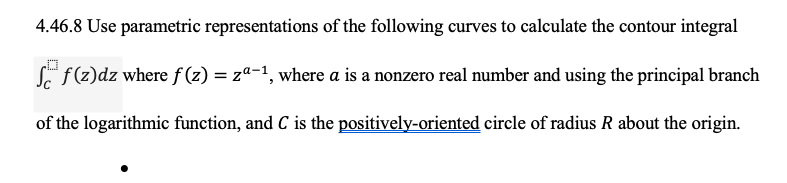 Solved 4.46.8 Use parametric representations of the | Chegg.com