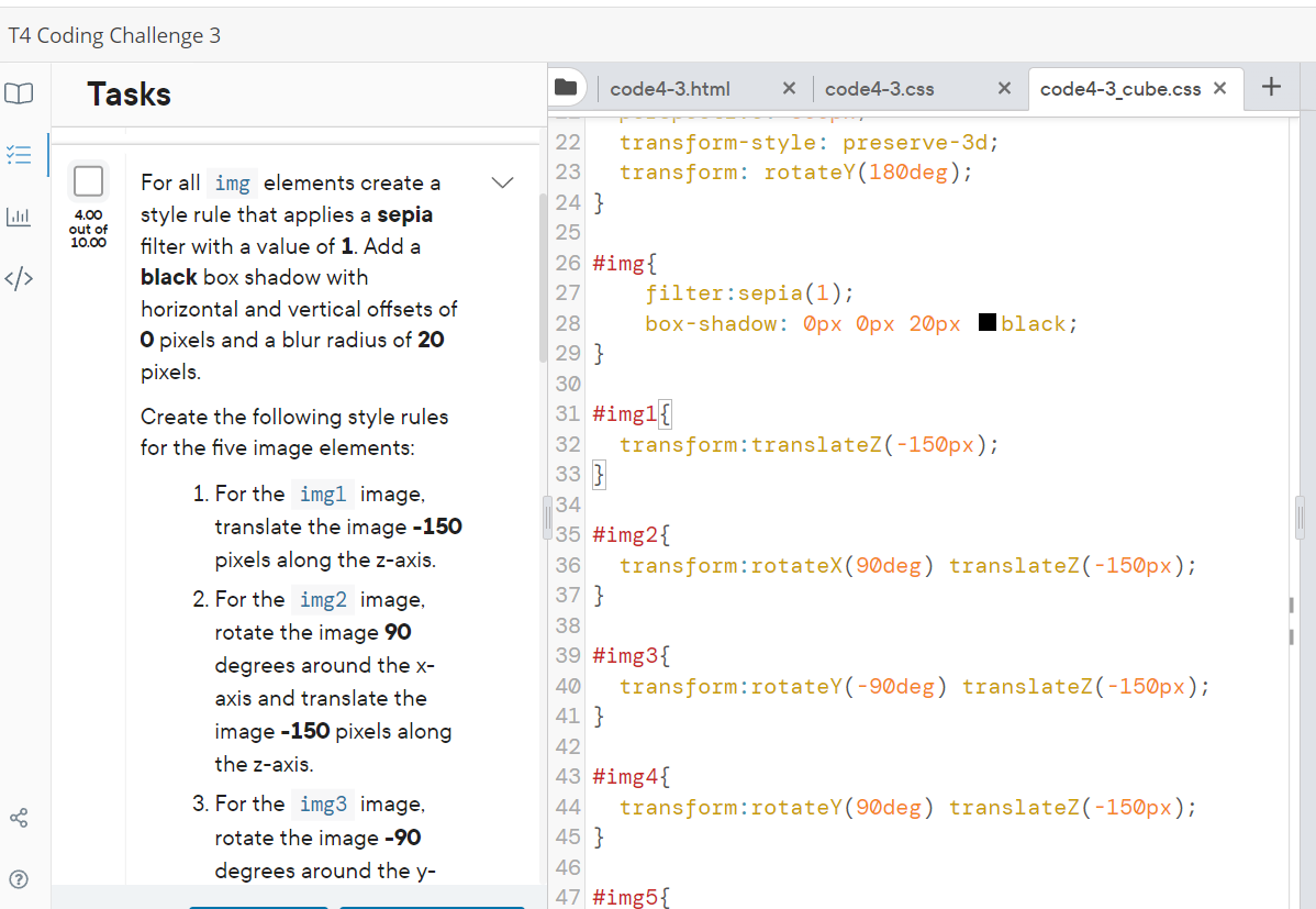 Solved I have tried coding this, it shows that the img style | Chegg.com