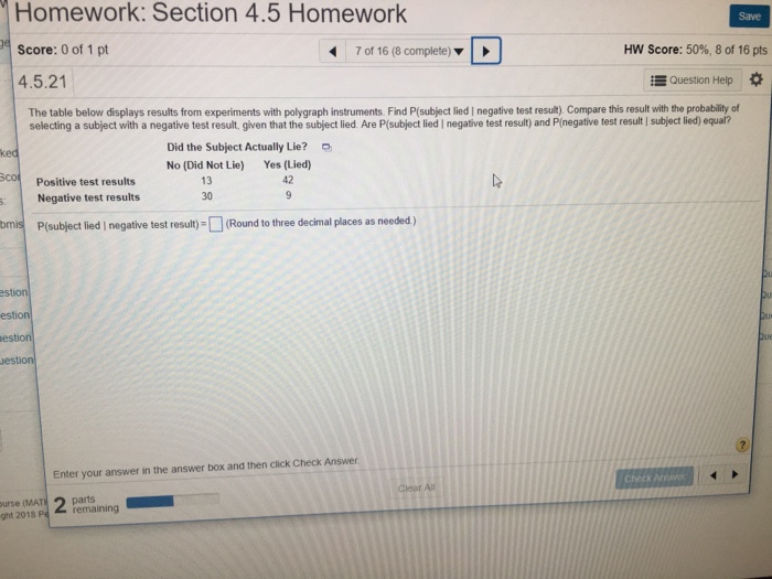 Solved Homework Section 4 5 Homework Score 0 Of 1 Pt