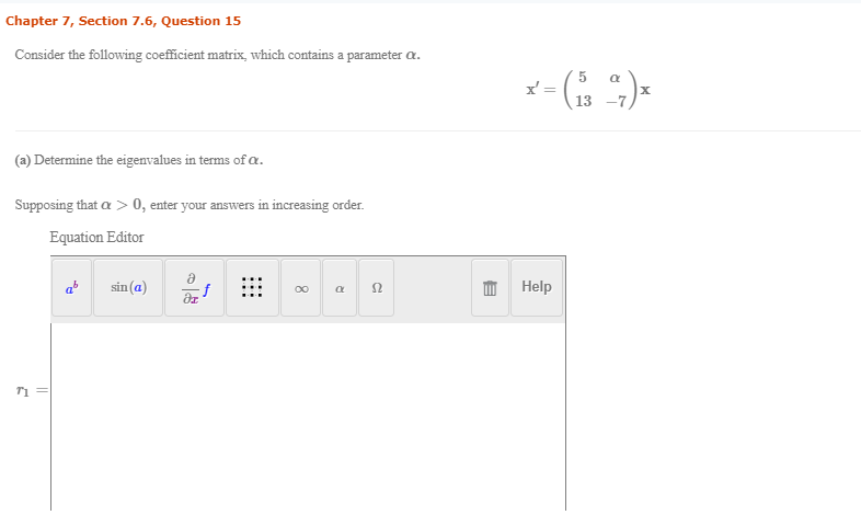 Solved Chapter 7, Section 7.6, Question 15 Consider the | Chegg.com