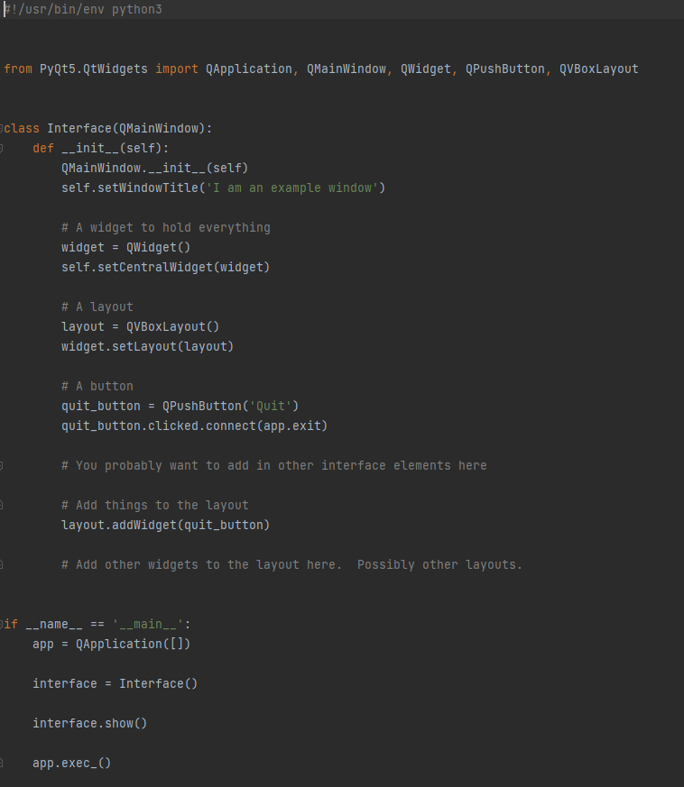Solved Before you begin Install PyQt5 using conda • Grab | Chegg.com