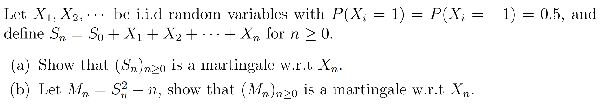 Solved = = = = = Let X1, X2, ... be i.i.d random variables | Chegg.com