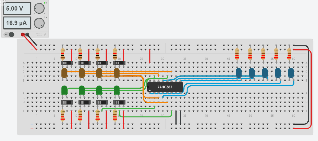 Solved This is a 4-Bit Incrementer (Orange) and Decrementer | Chegg.com