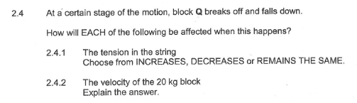 Solved A 20 kg block, resting on a rough horizontal surface, | Chegg.com