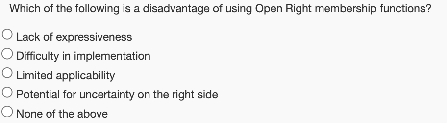 Solved Which of the following is a disadvantage of using | Chegg.com