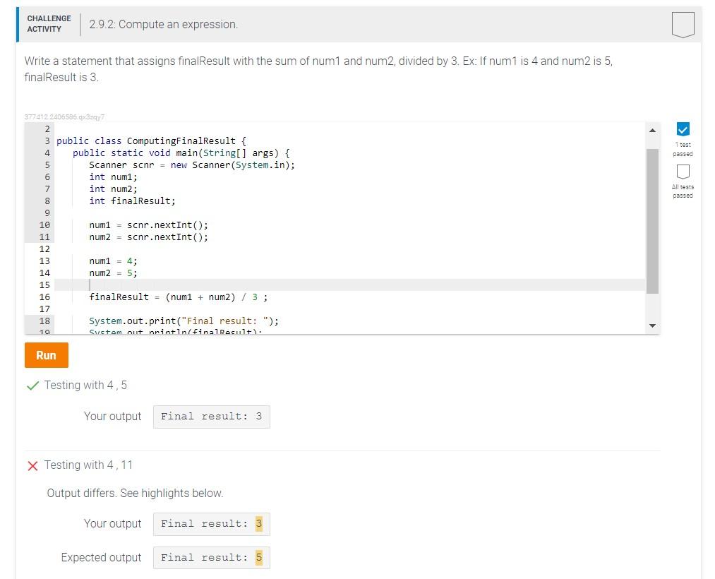 Solved How do I implement the second part? It only allows | Chegg.com