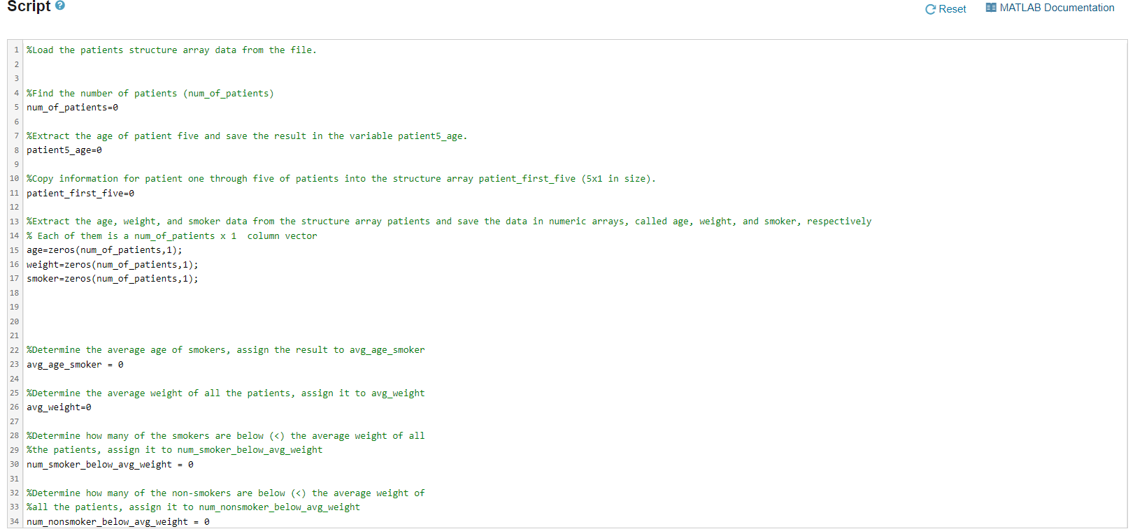 Solved Prob. 4: Basic Structure Array Operations (35 pts) 0 | Chegg.com