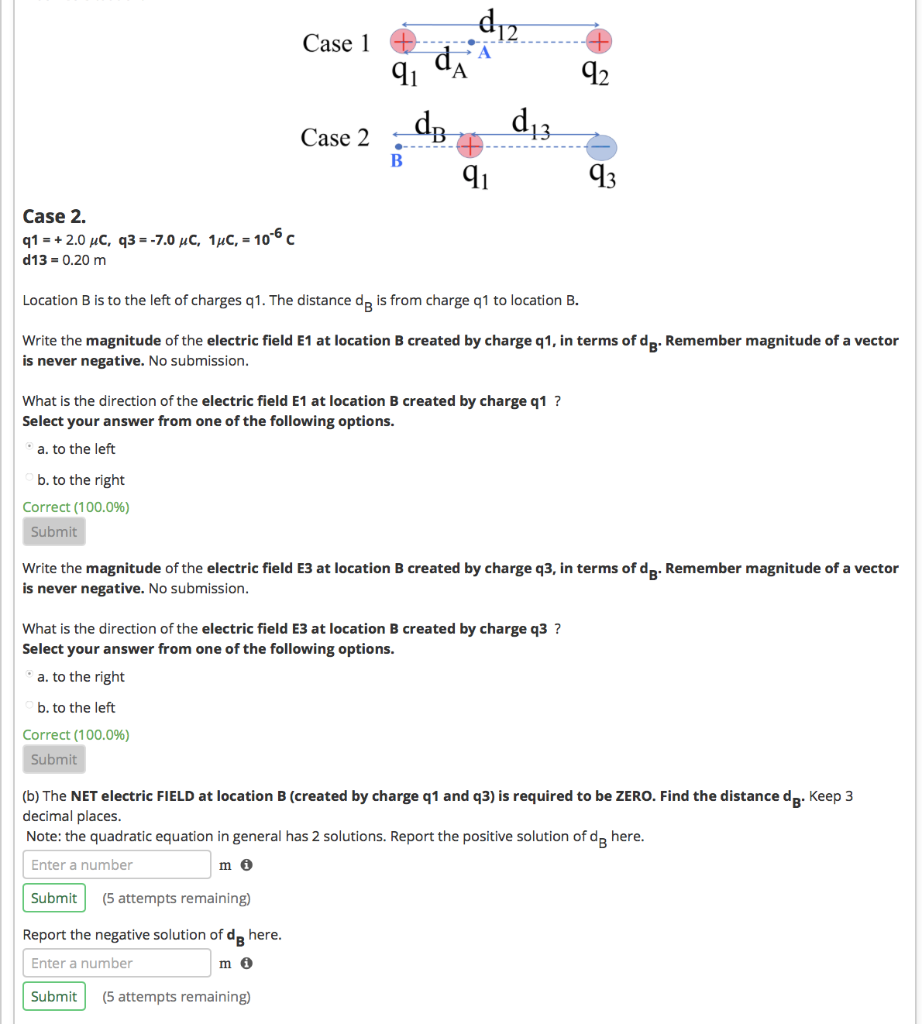 Solved Electric Field - Zero Net Field You will find the | Chegg.com