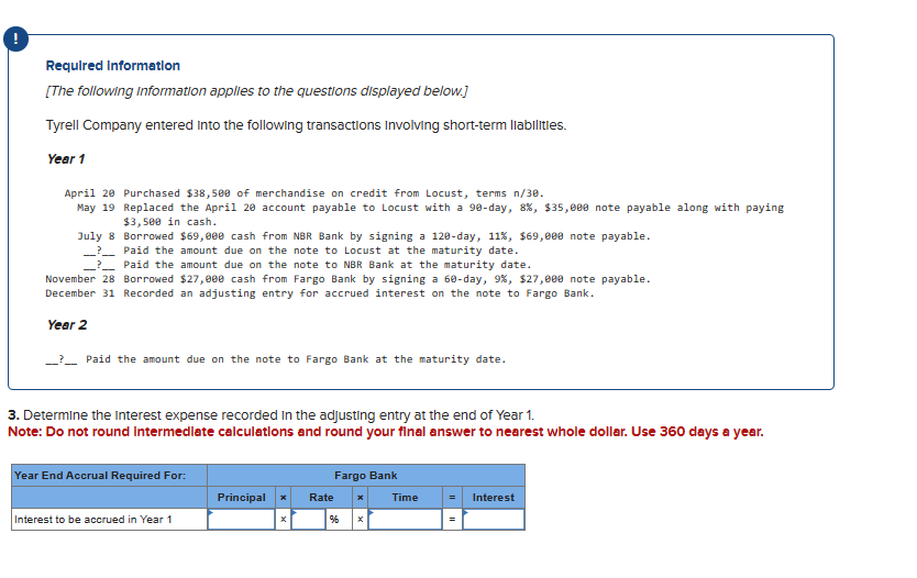Solved Determine the interest expense recorded in the | Chegg.com