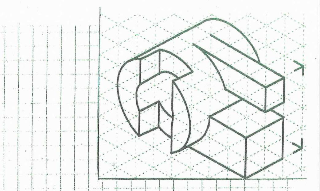 Solved Can you complete the required 3 principal views for | Chegg.com