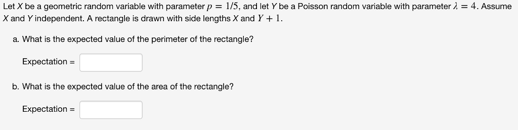 Solved Let X Be A Geometric Random Variable With Parameter 6856