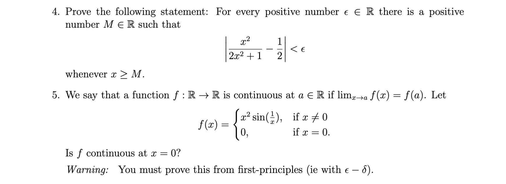 Solved Prove the following statement: For every positive | Chegg.com