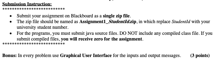 Solved Submission Instruction: ********** ******** Submit | Chegg.com