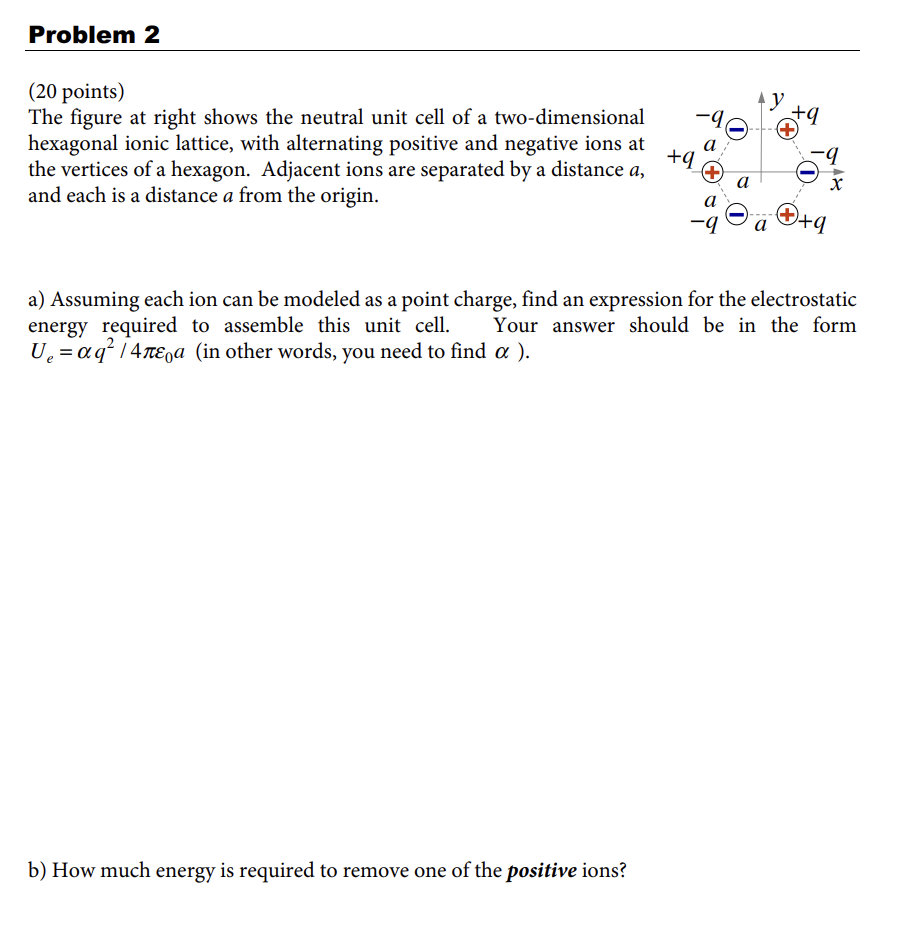 Solved (20 points) The figure at right shows the neutral | Chegg.com