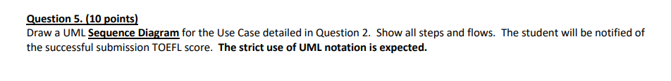 Solved Consider the following description for the first 6 | Chegg.com