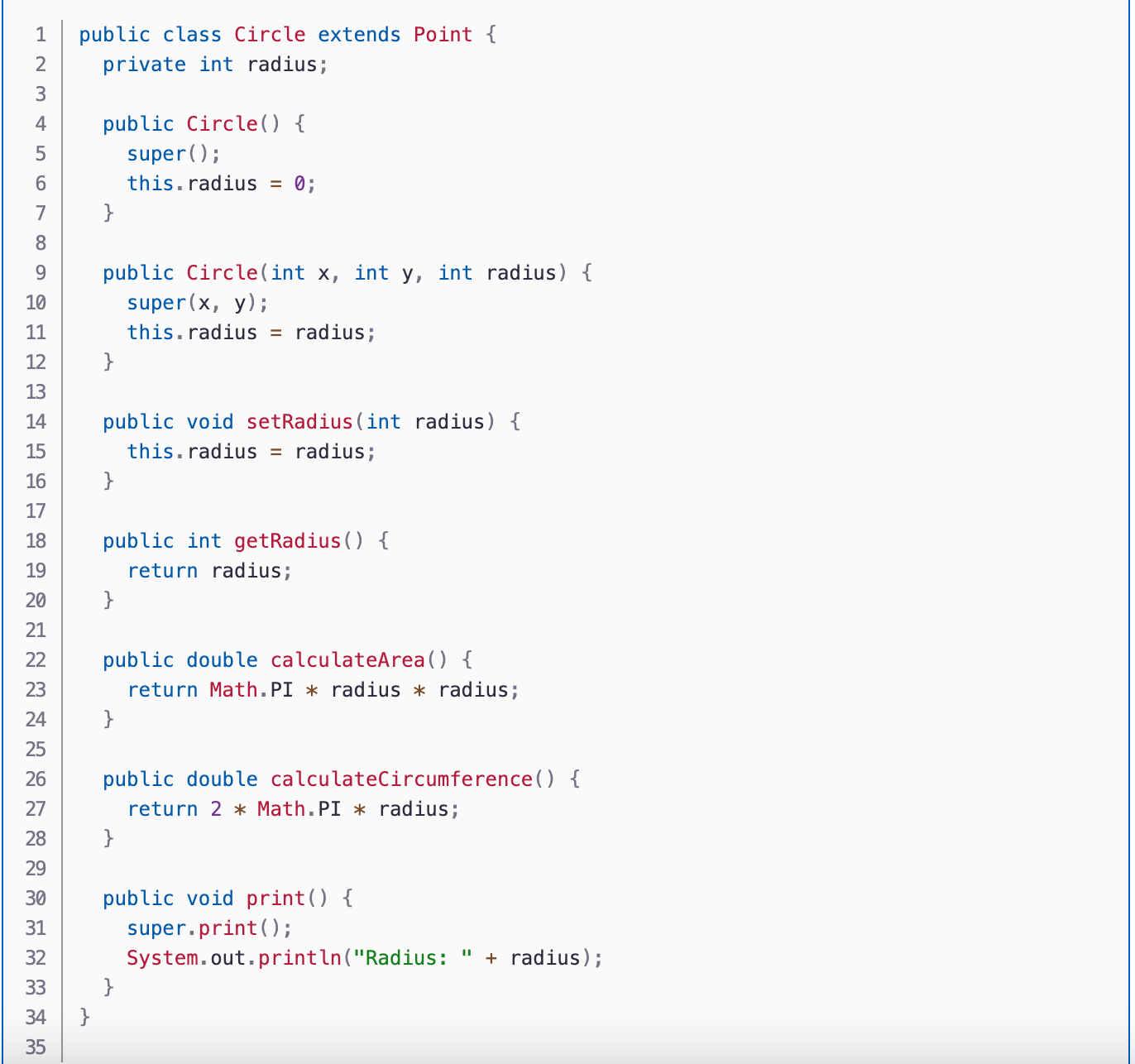 Solved Change the program bellow to GUI A point in the x-y | Chegg.com