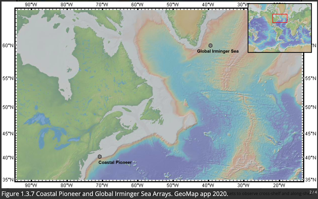 Solved What is the latitude and longitude of the Global | Chegg.com