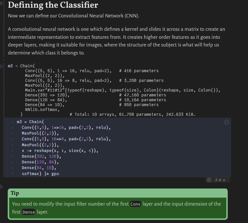 Solved The CNN classifier needs modification to use the | Chegg.com