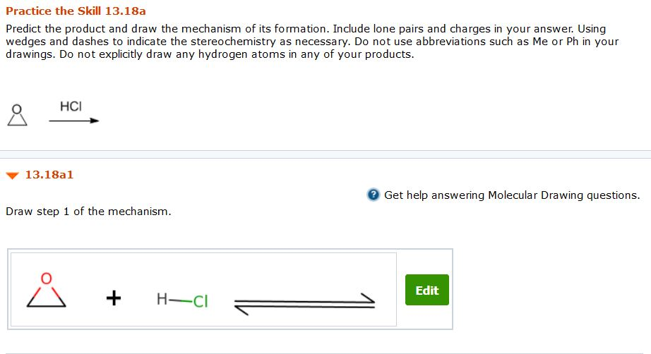 Solved Practice the Skill 13.18a Predict the product and | Chegg.com
