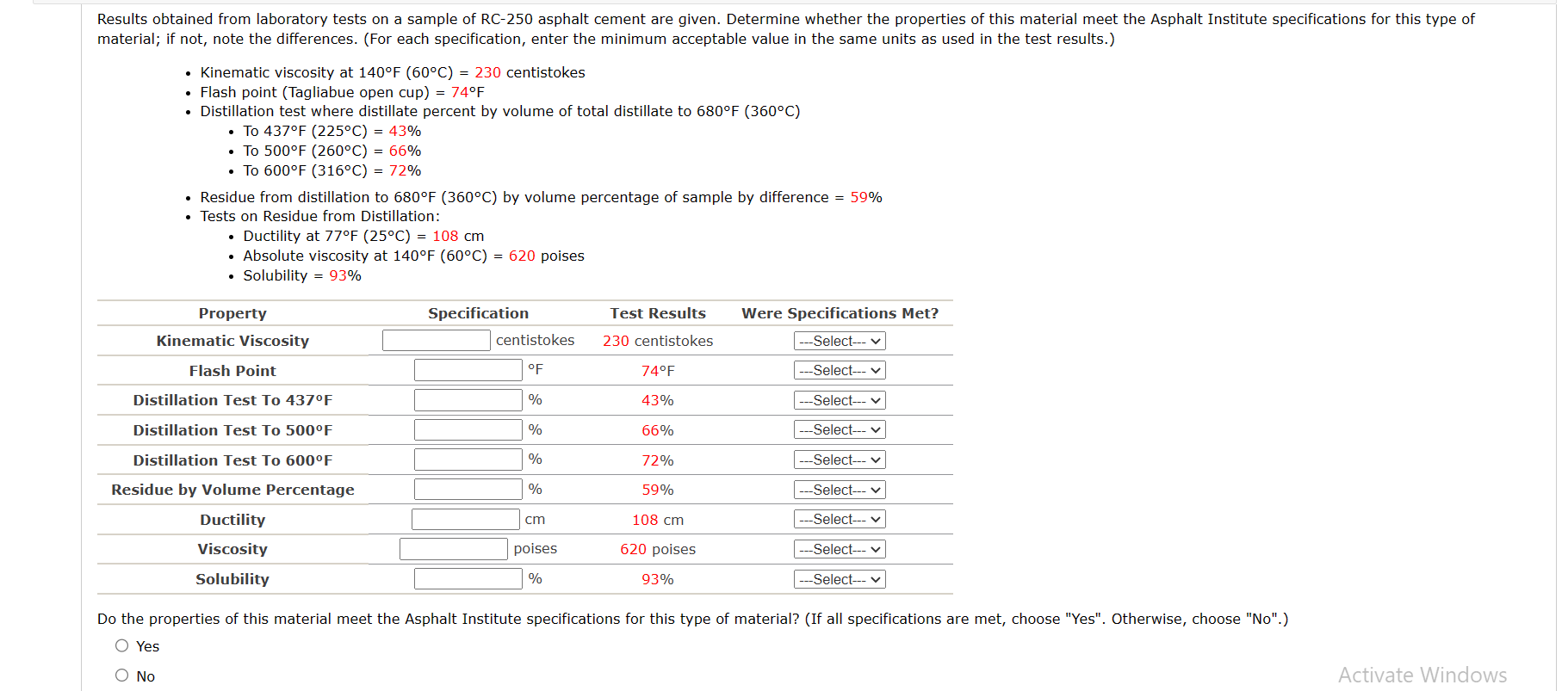 Solved material; if not, note the differences. (For each | Chegg.com