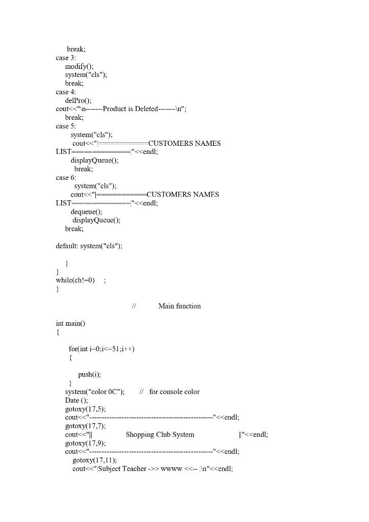 Solved C++ programming.. Explain each line of giving code..( | Chegg.com