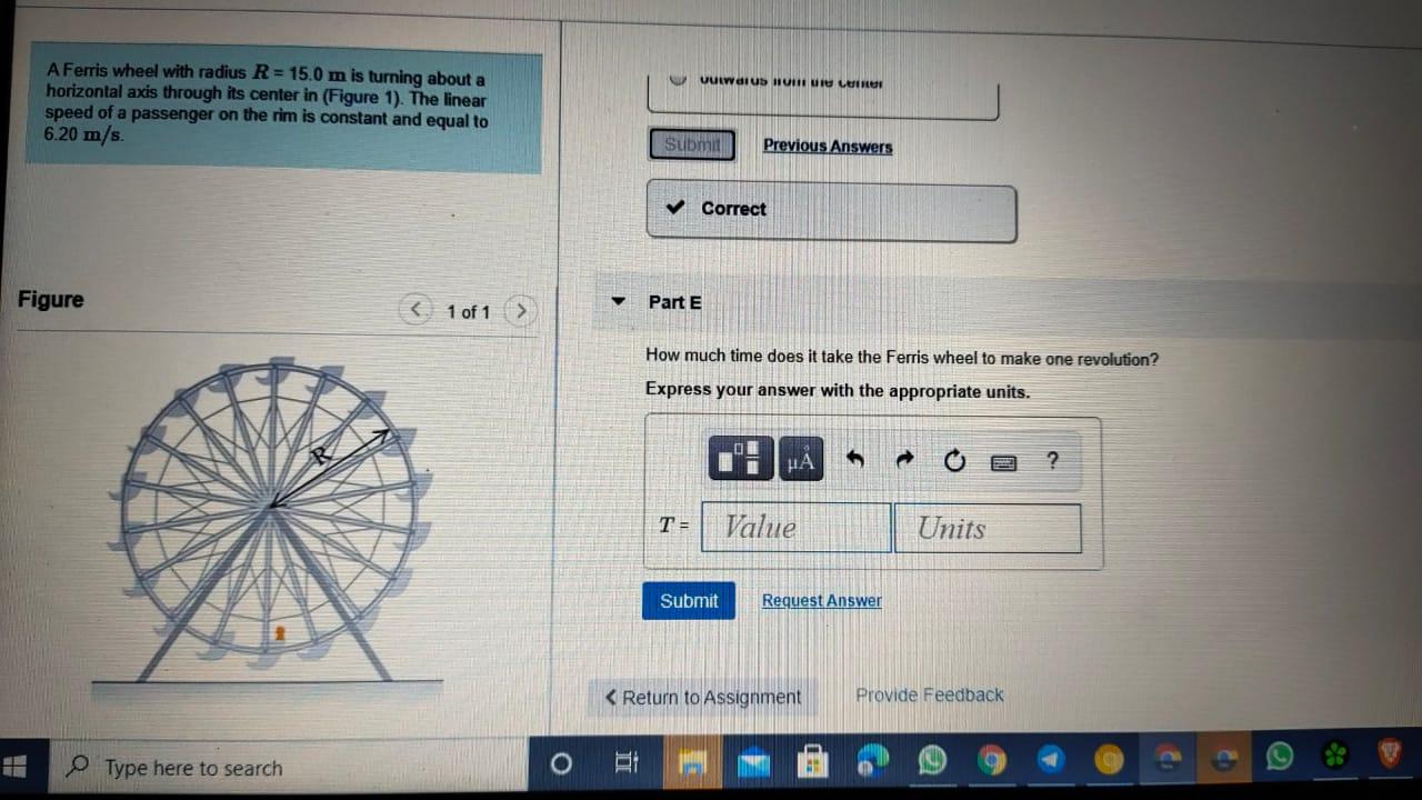 Solved Exercise 3.31 - Enhanced - with Feedback A Ferris | Chegg.com