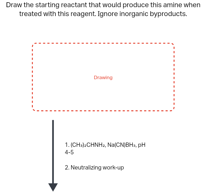 Solved Draw the starting reactant that would produce this | Chegg.com