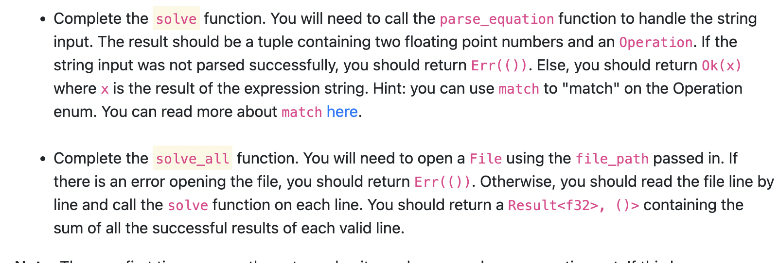 Solved I have already completed the from_char and | Chegg.com