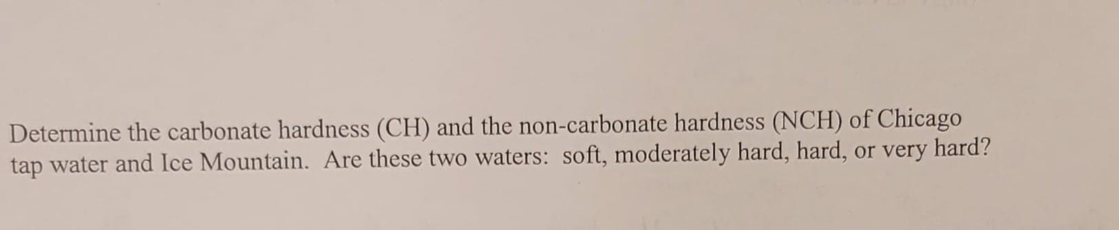 Solved Objective #1: Determine hardness using the EDTA | Chegg.com