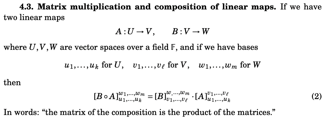 What are the sizes of the following matrices. In | Chegg.com