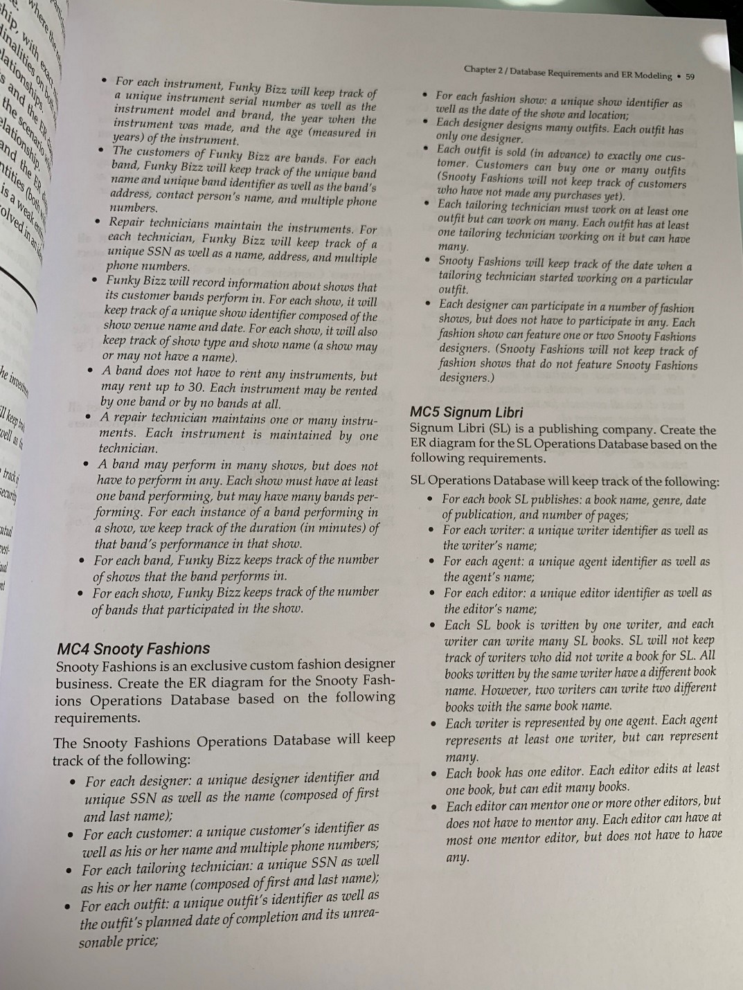 Solved Make an entity relationship diagram using ERDplus.com | Chegg.com